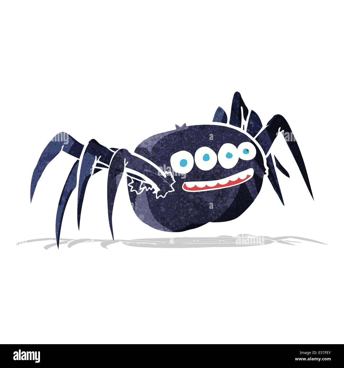 cartoon spooky spider Stock Vector Image & Art - Alamy