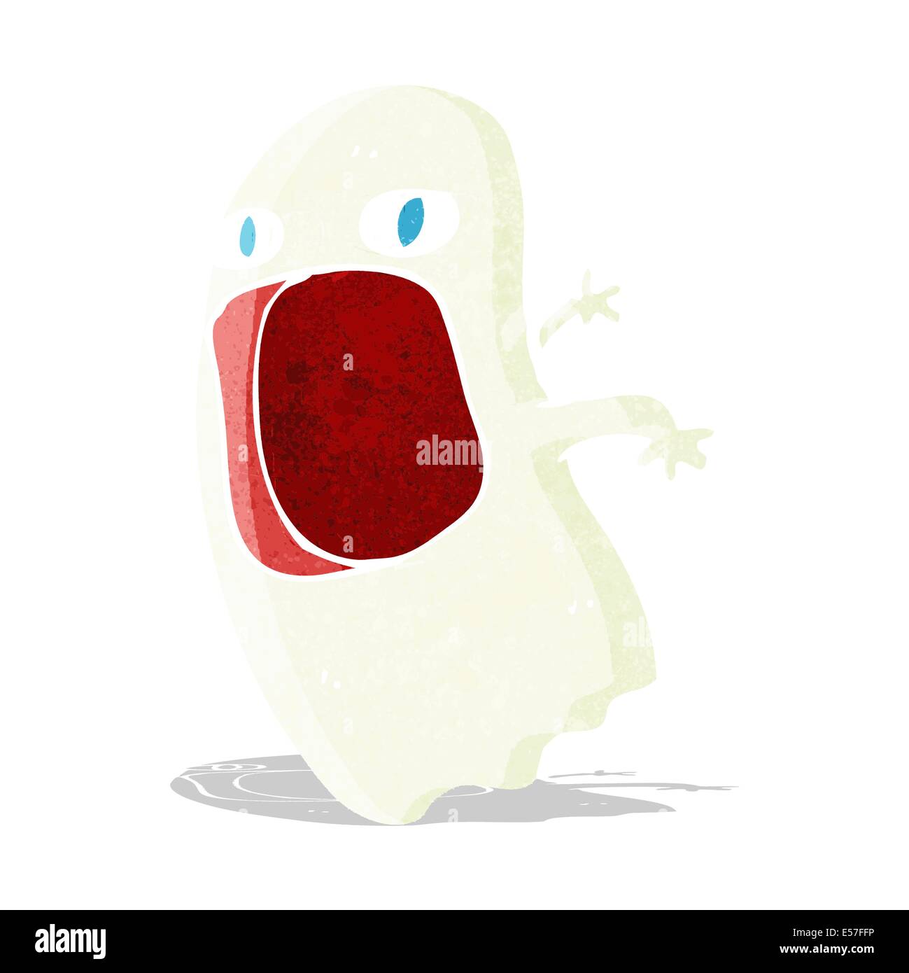 funny cartoon ghost Stock Vector Image & Art - Alamy