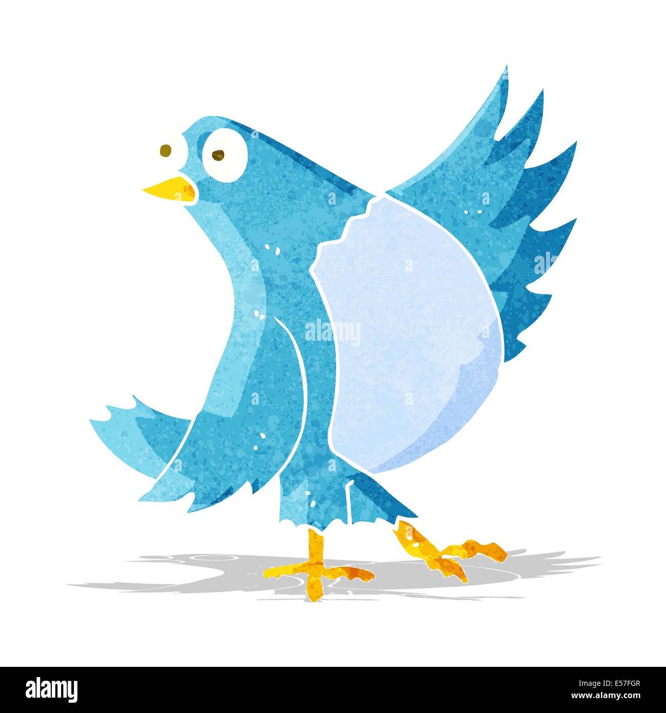 cartoon dancing bluebird Stock Vector Image & Art - Alamy