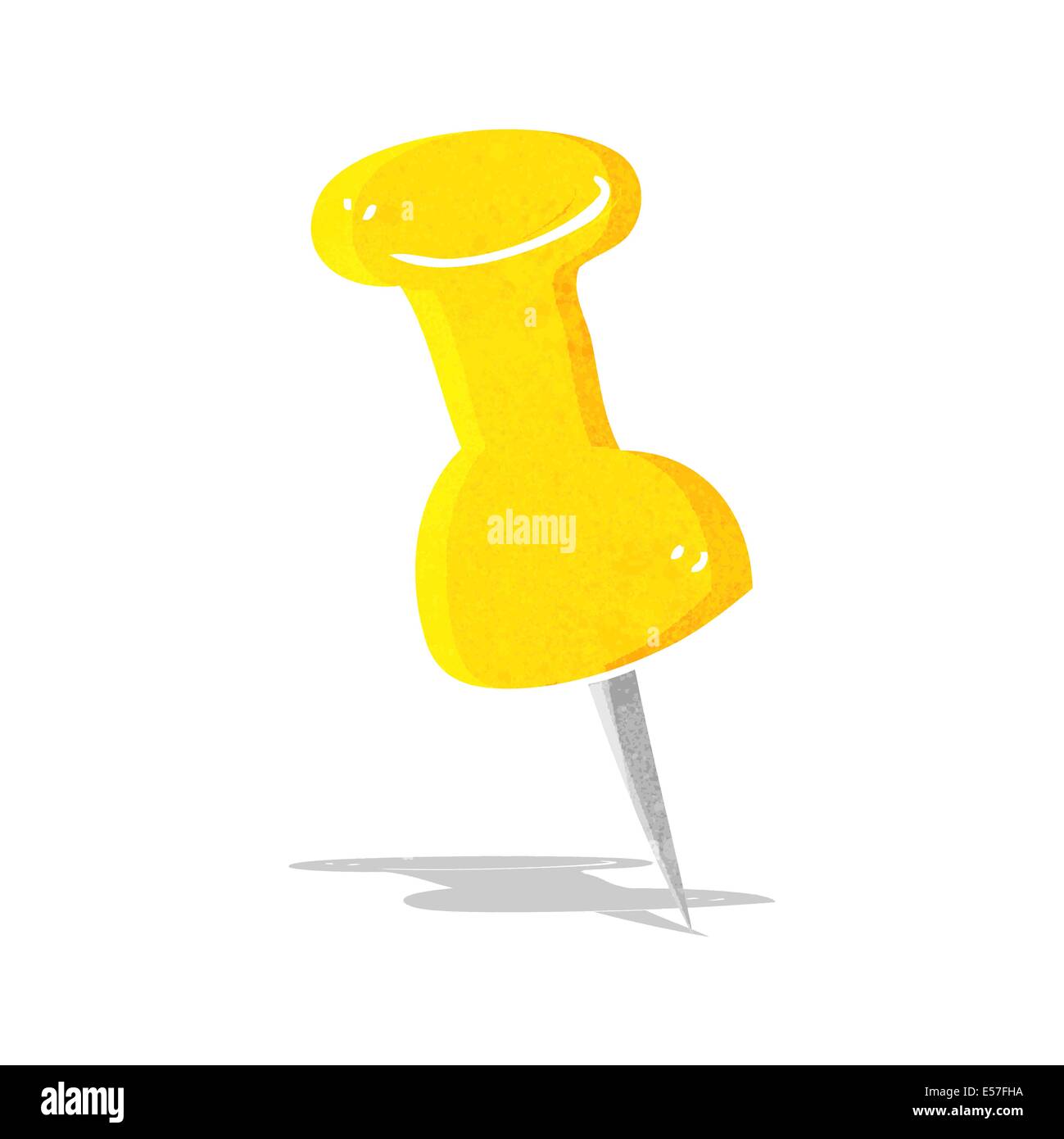 cartoon drawing pin Stock Vector Image & Art - Alamy