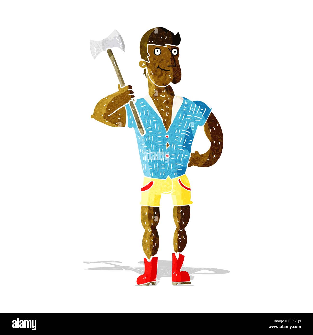 Cartoon lumberjack Cut Out Stock Images & Pictures - Alamy