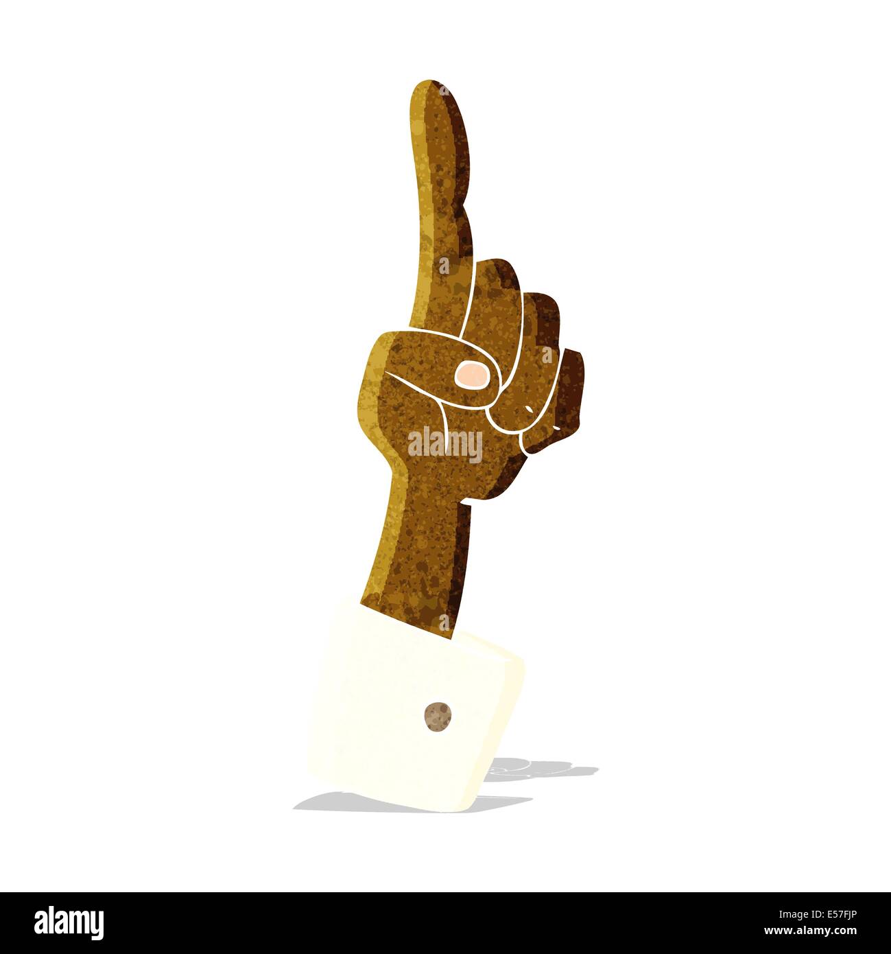 cartoon pointing hand Stock Vector Image & Art - Alamy