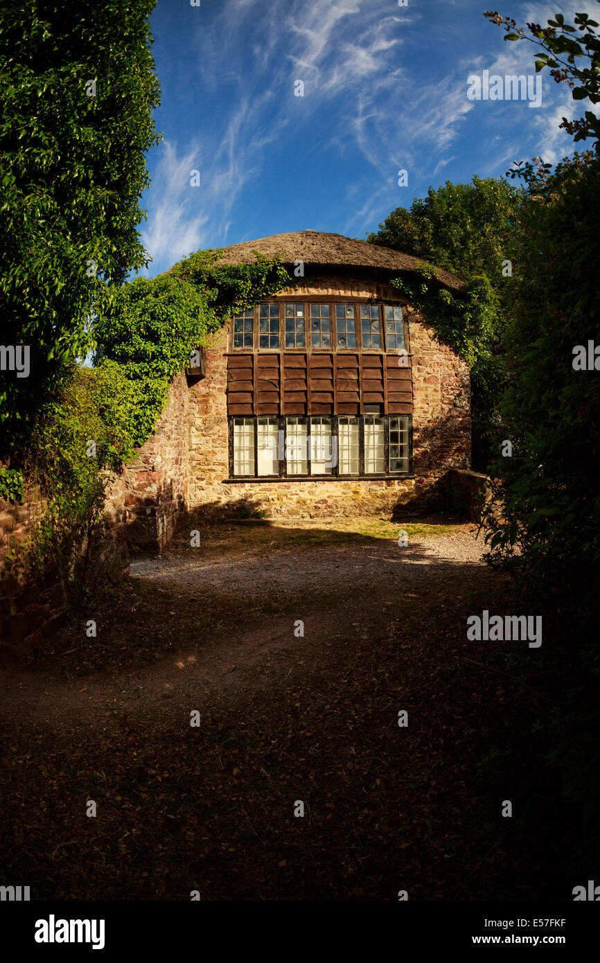 Cockington. A traditional Old English town in Devon near Torquay Stock ...