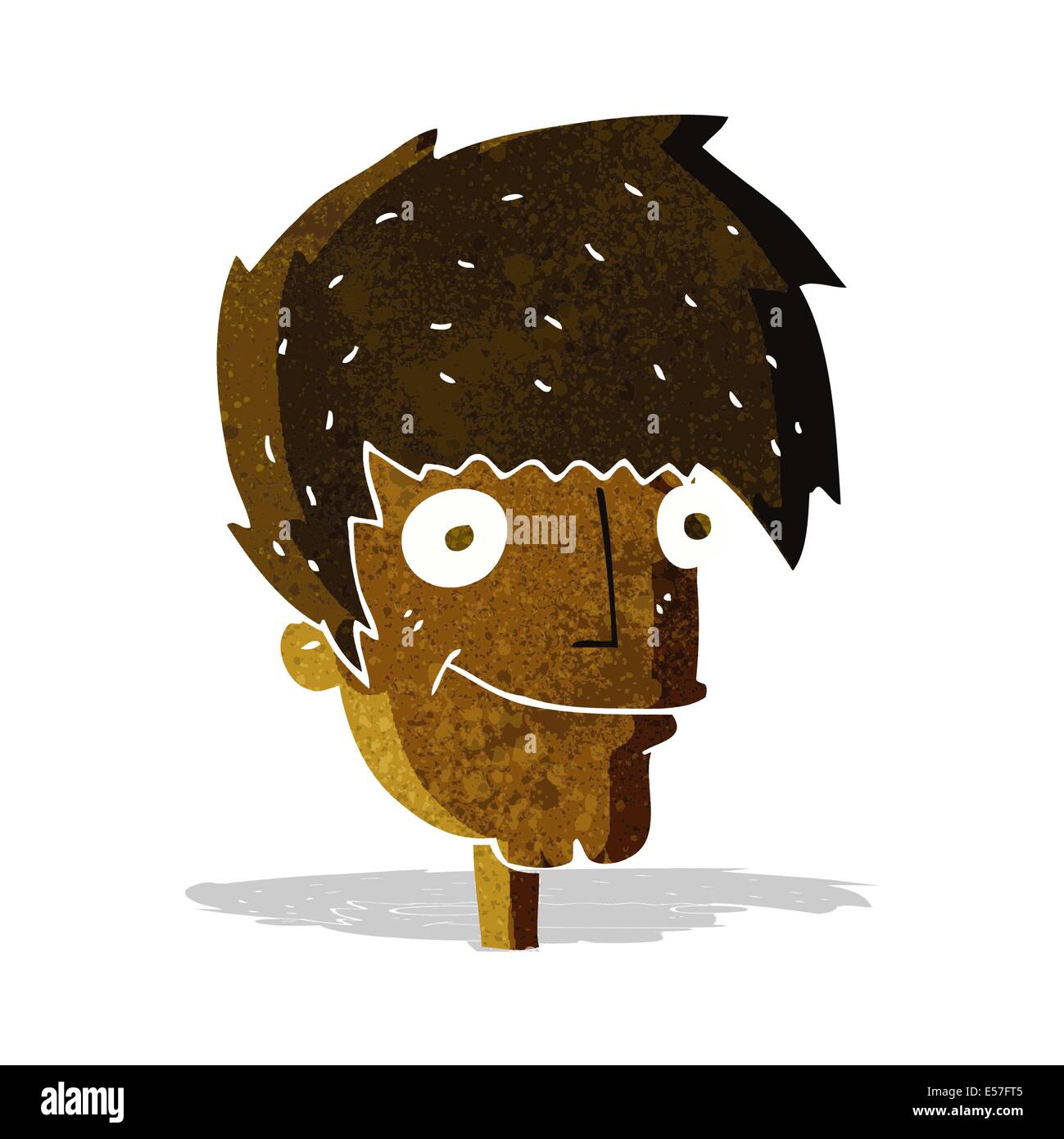cartoon smiling man Stock Vector Image & Art - Alamy