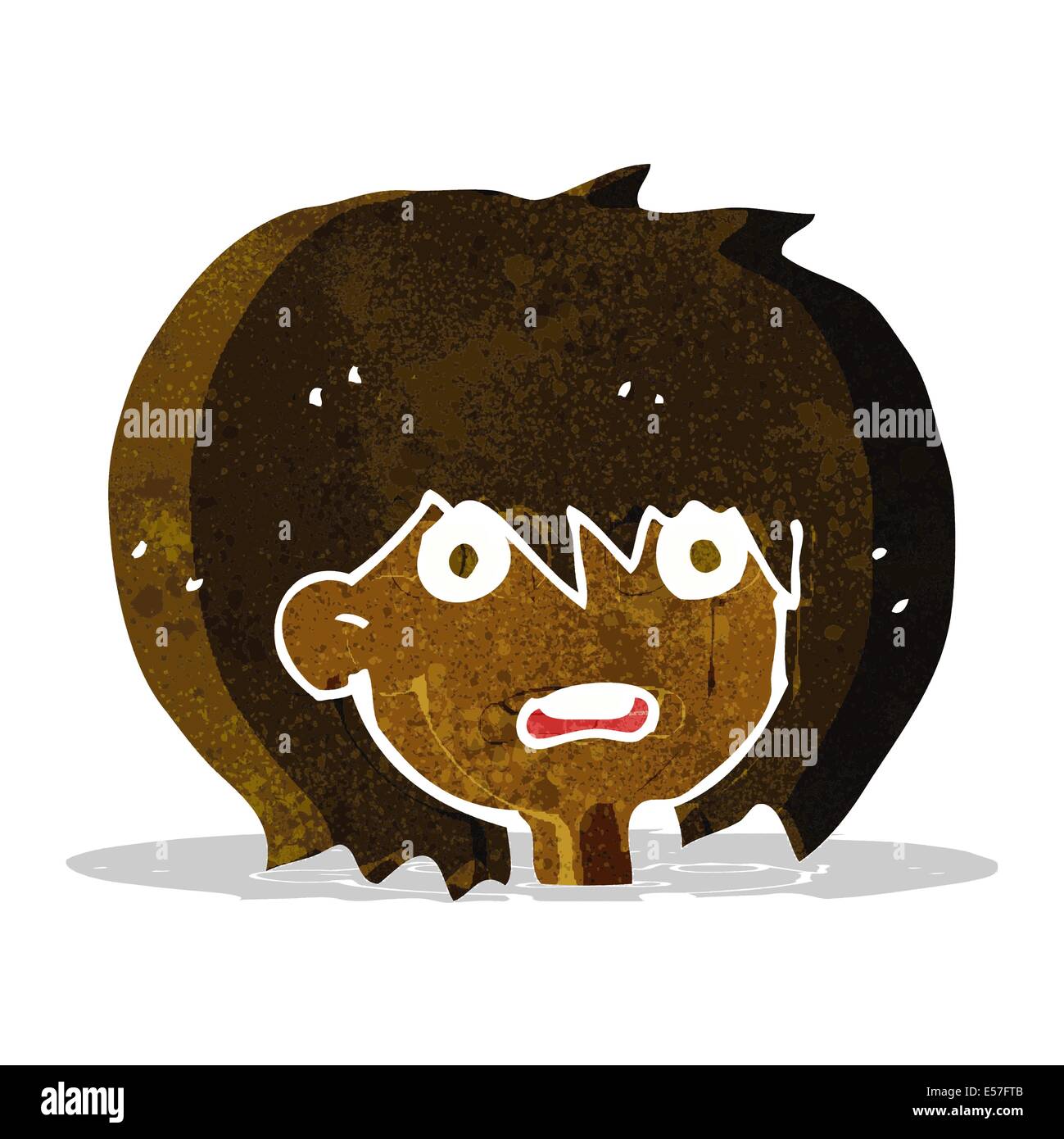 cartoon shocked expression Stock Vector Image & Art - Alamy