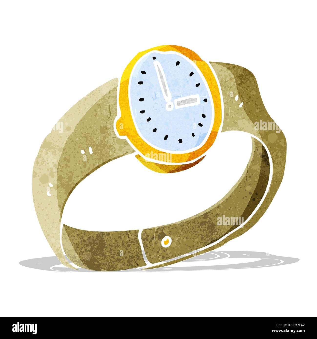cartoon wrist watch Stock Vector Image & Art - Alamy