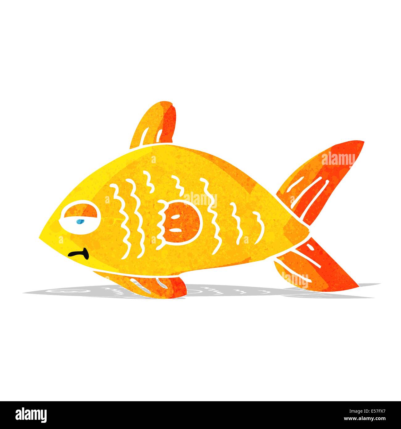 cartoon funny fish Stock Vector Image & Art - Alamy