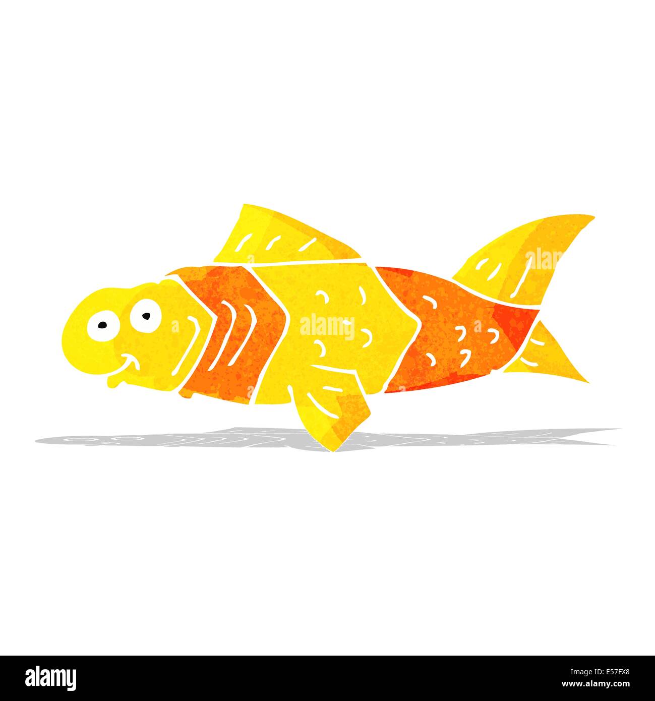 cartoon funny fish Stock Vector Image & Art - Alamy