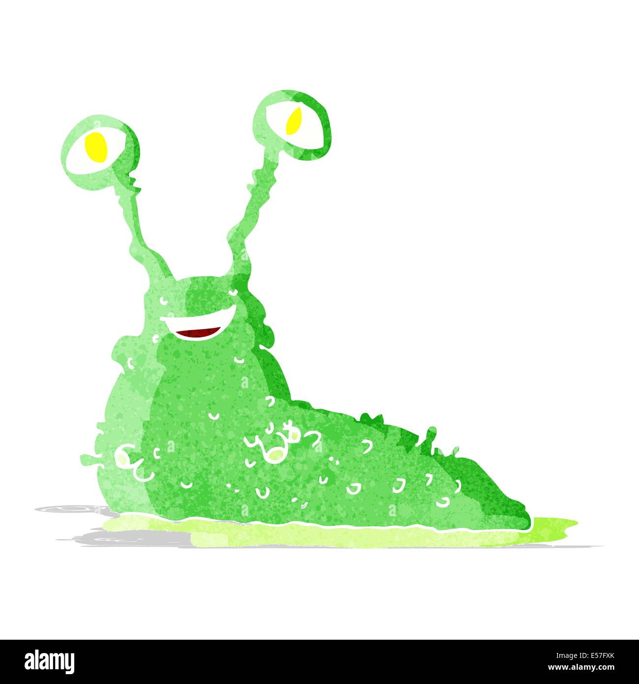 Cartoon gross slug Stock Vector Images - Alamy
