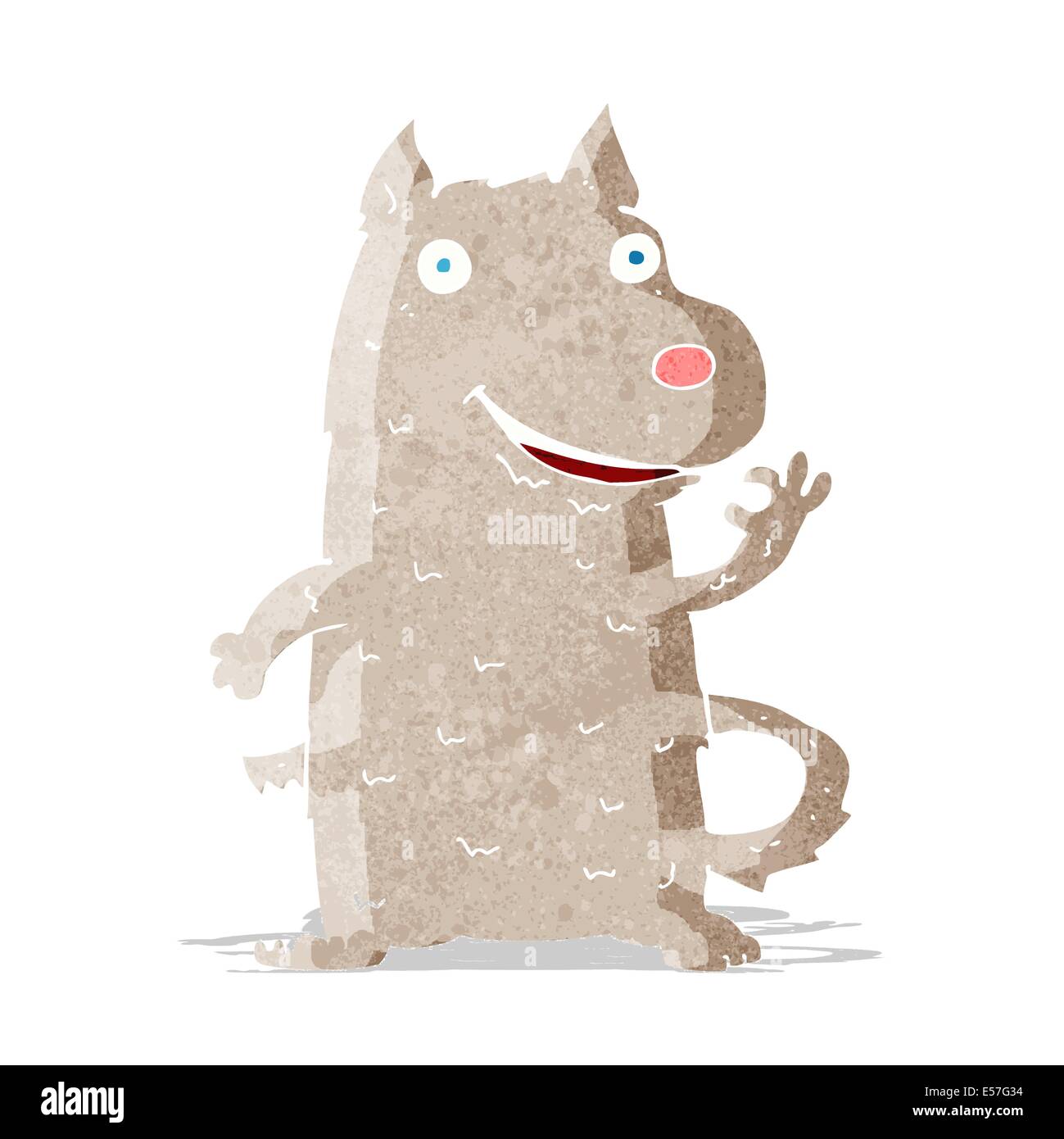 cartoon happy dog Stock Vector Image & Art - Alamy