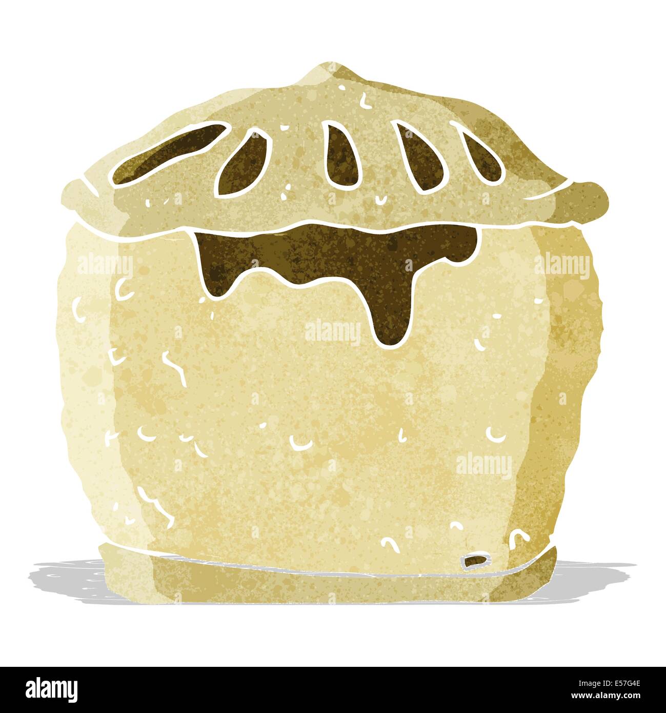 cartoon meat pie Stock Vector Image & Art - Alamy