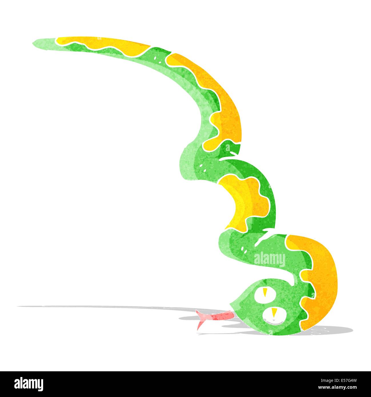 cartoon hissing snake Stock Vector Image & Art - Alamy