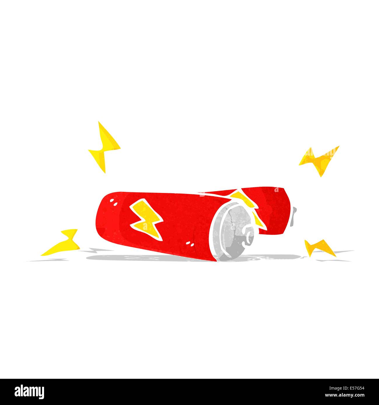 Cartoon batteries Stock Vector Images - Alamy