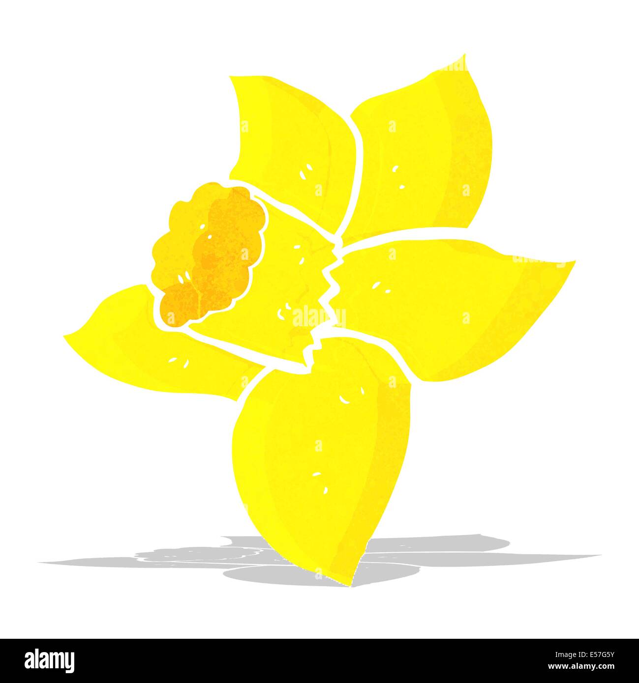 Cartoon daffodil hi-res stock photography and images - Alamy