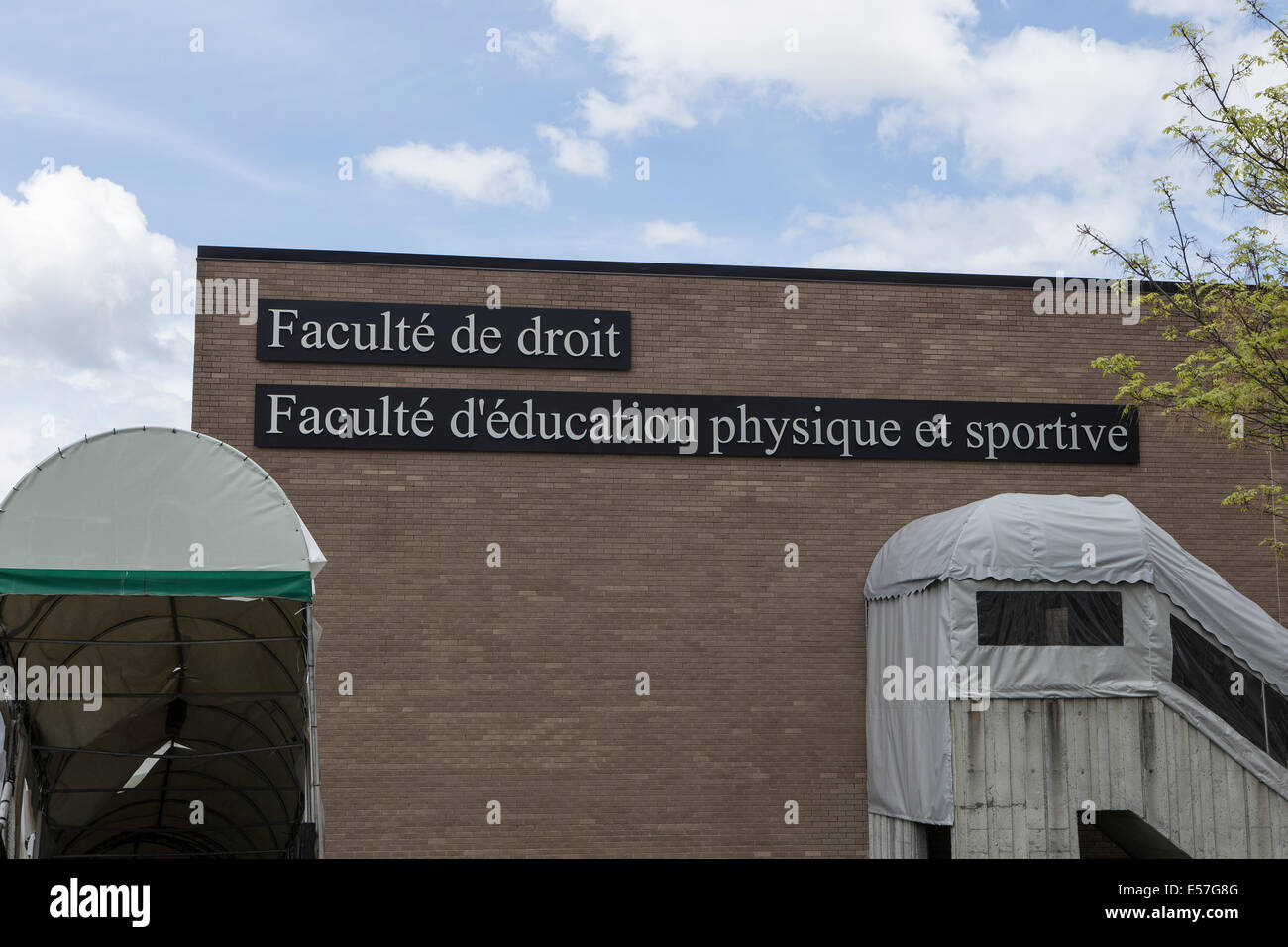 Universite de Sherbrooke University is pictured in Sherbrooke, Quebec ...