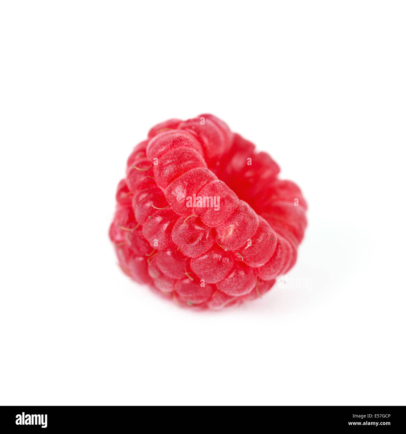 Raspberry isolated on white Stock Photo - Alamy