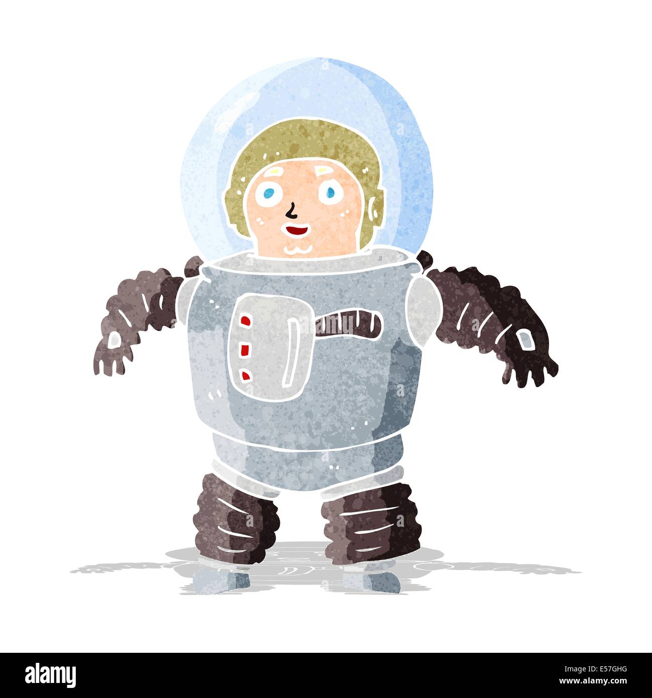 cartoon space man Stock Vector Image & Art - Alamy