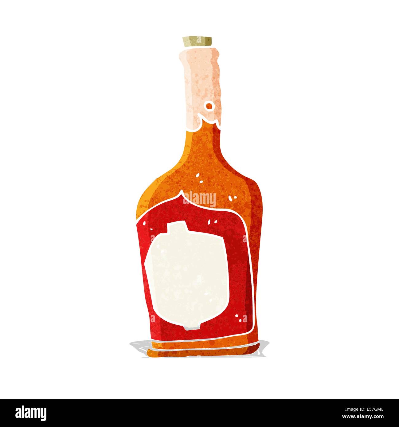 cartoon bottle of rum Stock Vector Image & Art - Alamy