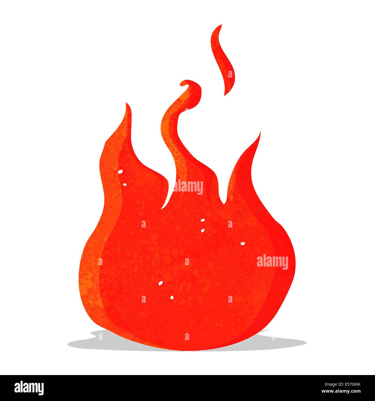 cartoon flame symbol Stock Vector Image & Art - Alamy
