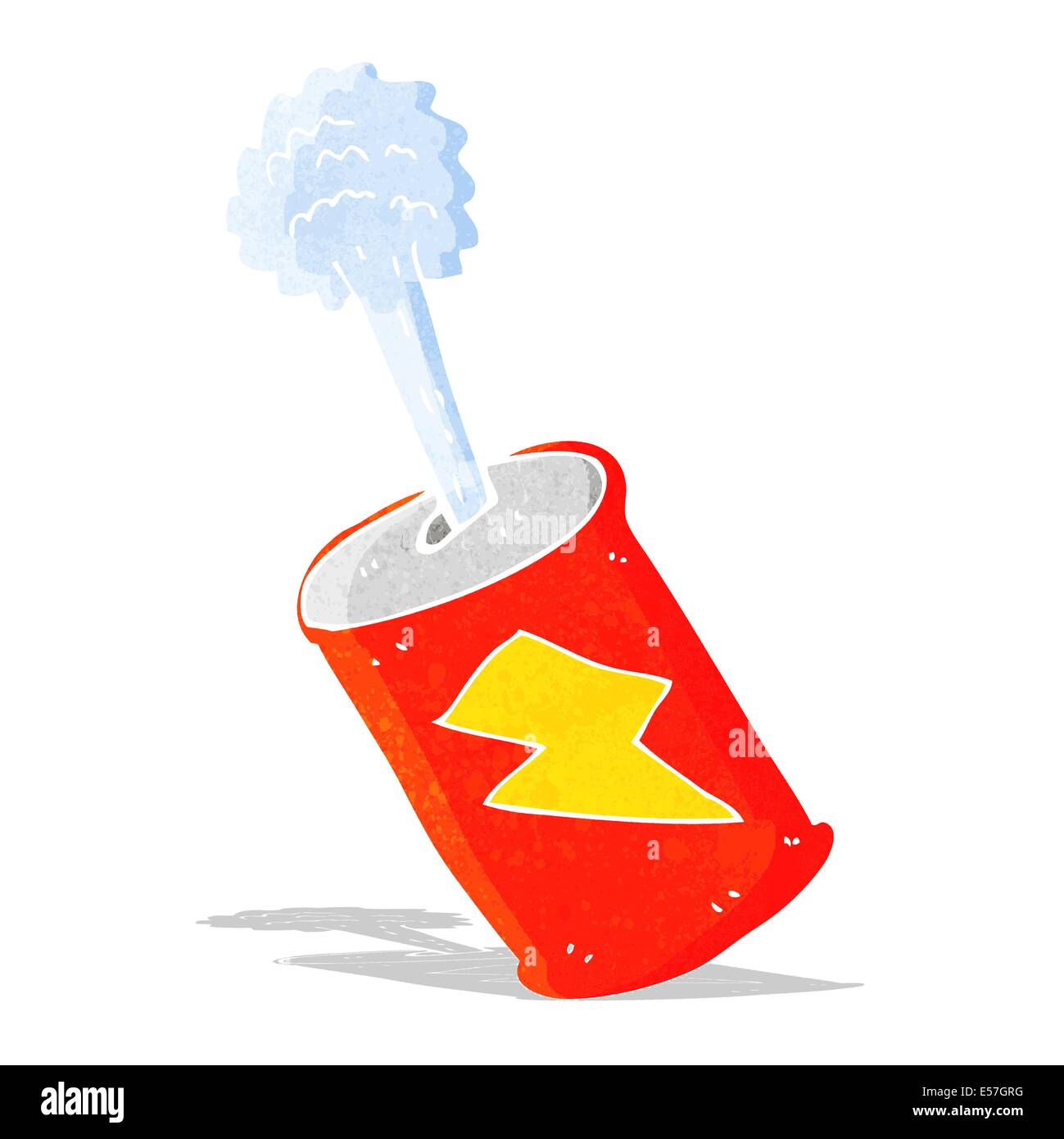 cartoon fizzing soda can Stock Vector Image & Art - Alamy