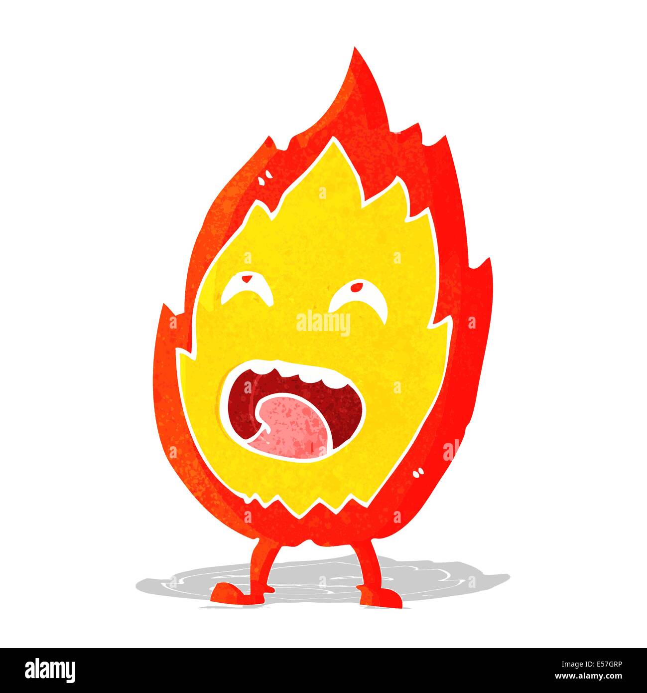 cartoon flame character Stock Vector Image & Art - Alamy