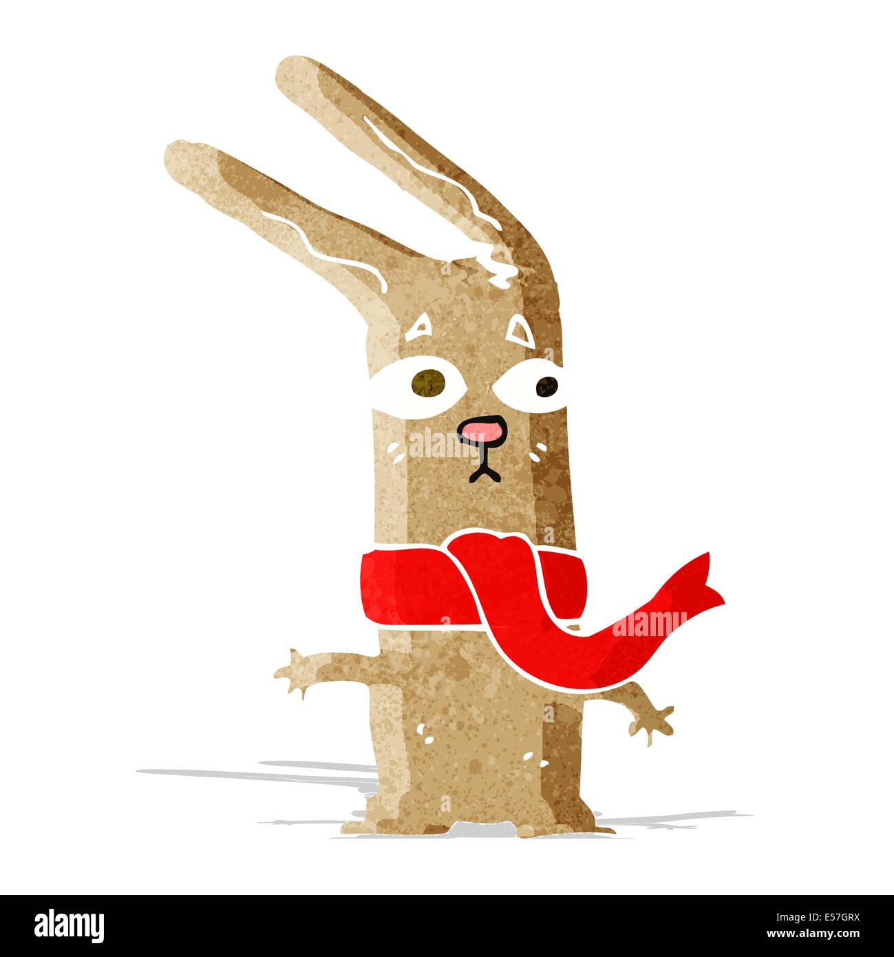 Unhappy rabbit Stock Vector Images - Alamy