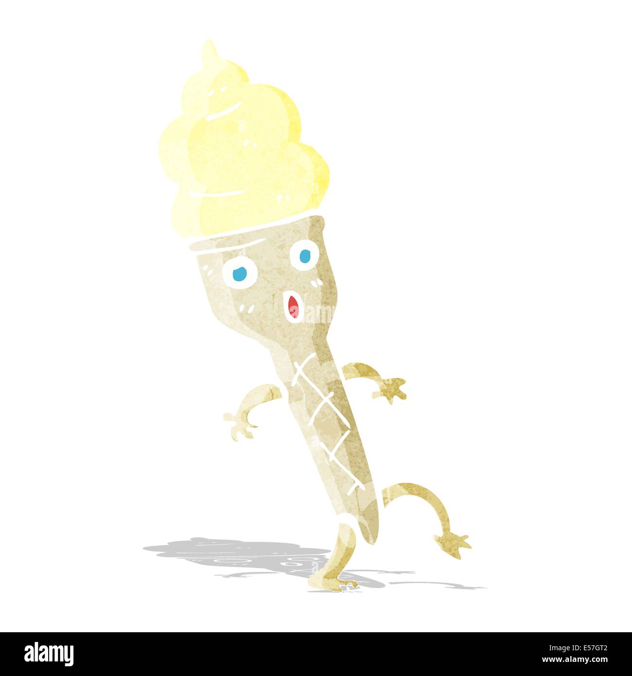 cartoon ice cream Stock Vector Image & Art - Alamy