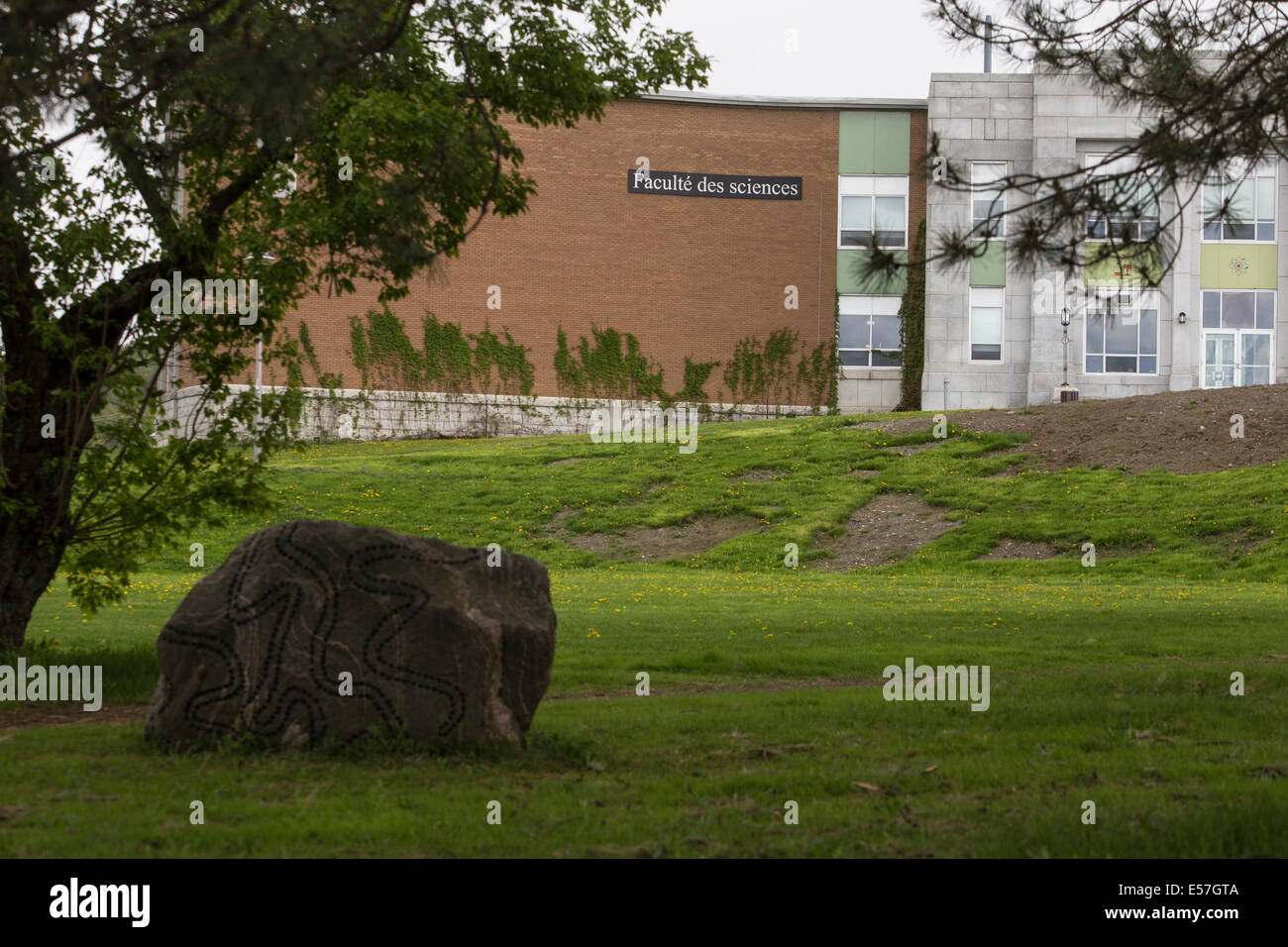 Universite de Sherbrooke University is pictured in Sherbrooke, Quebec ...