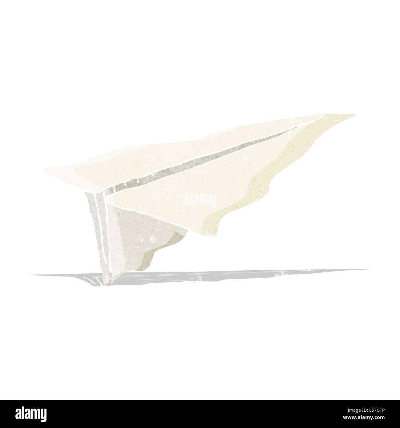 cartoon paper airplane Stock Vector Image & Art - Alamy