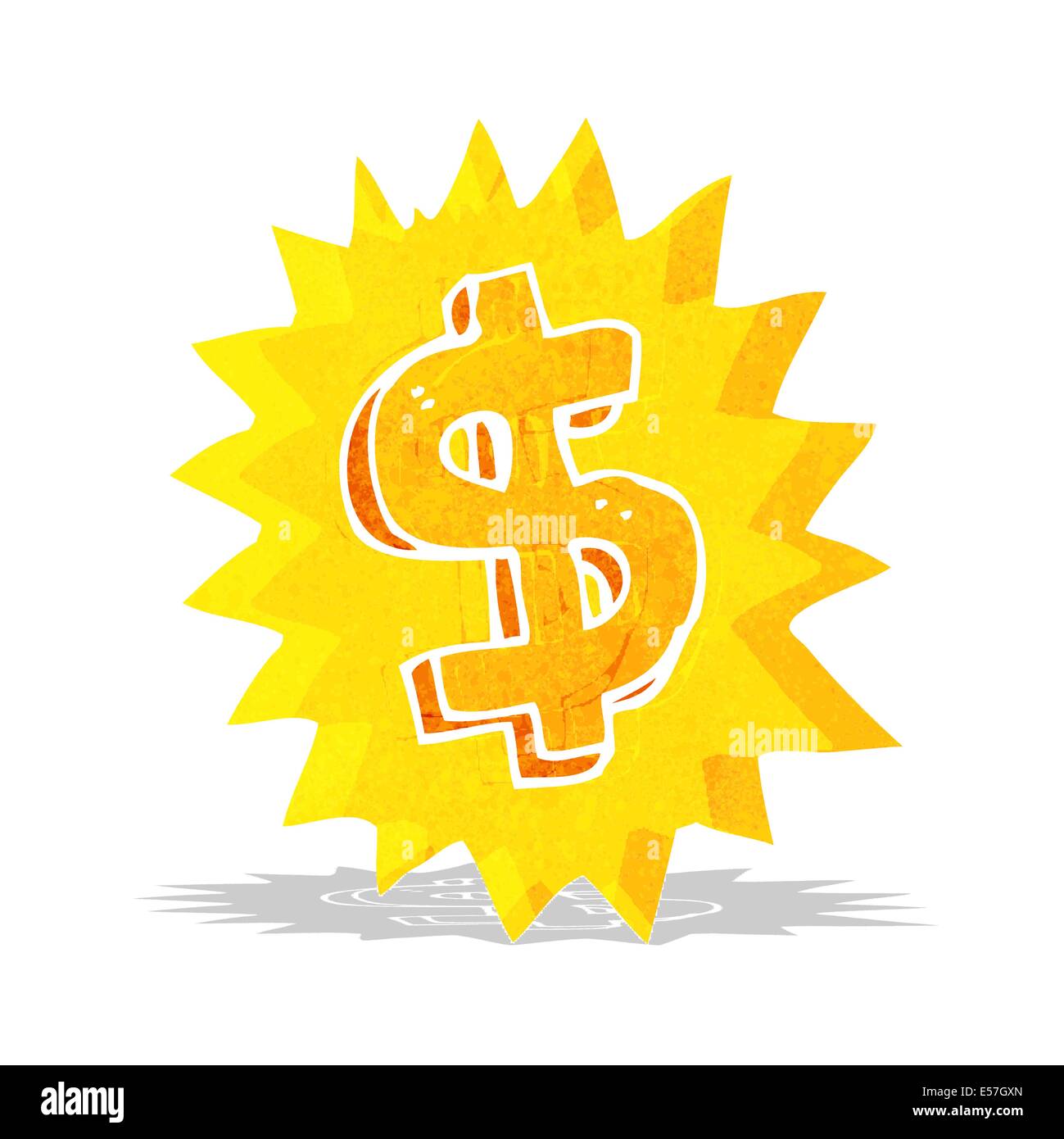 cartoon dollar symbol Stock Vector Image & Art - Alamy