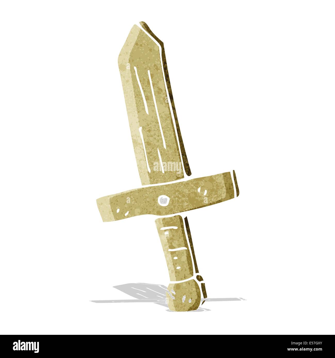 cartoon wooden sword Stock Vector Image & Art - Alamy