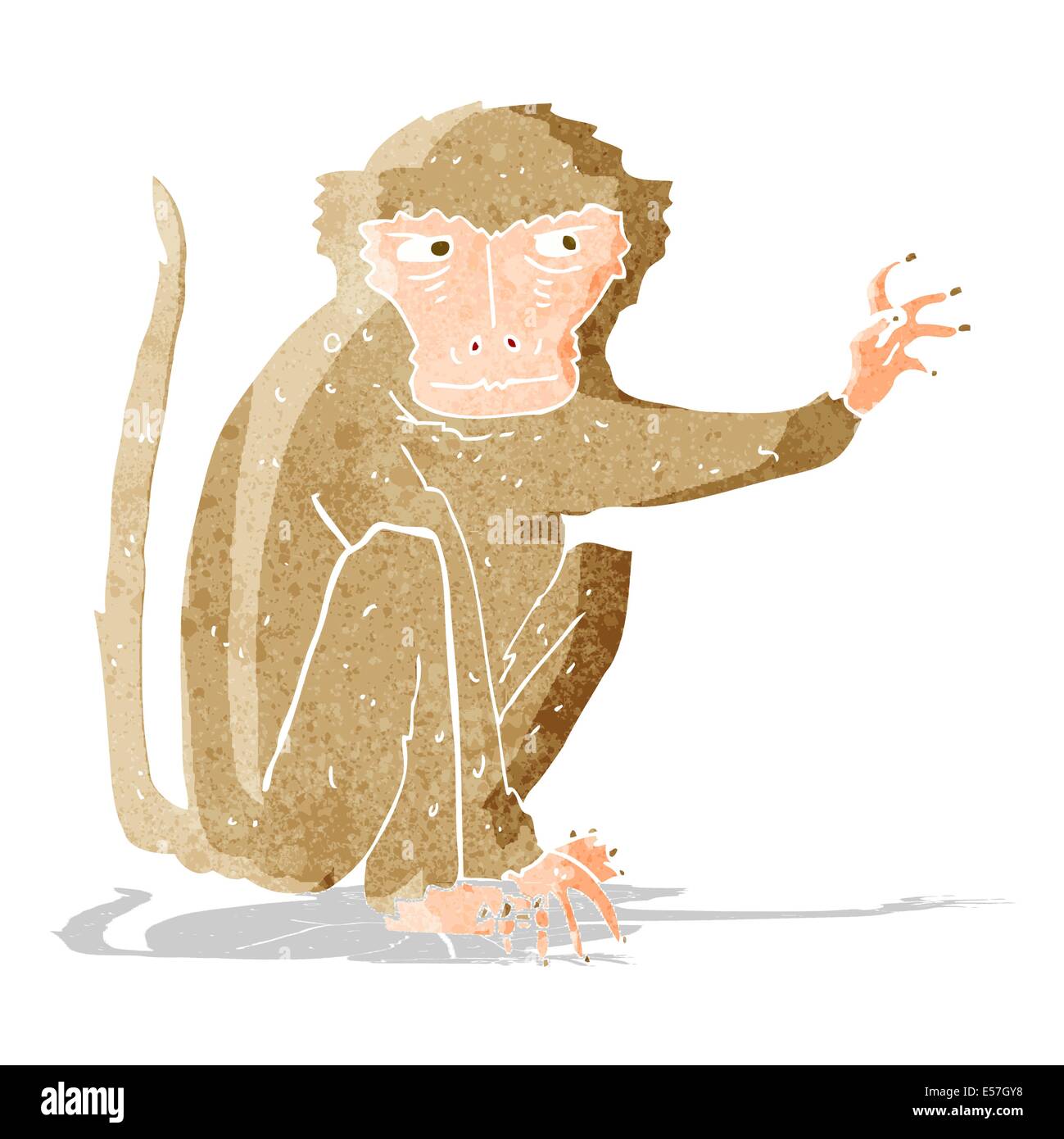 cartoon evil monkey Stock Vector Image & Art - Alamy