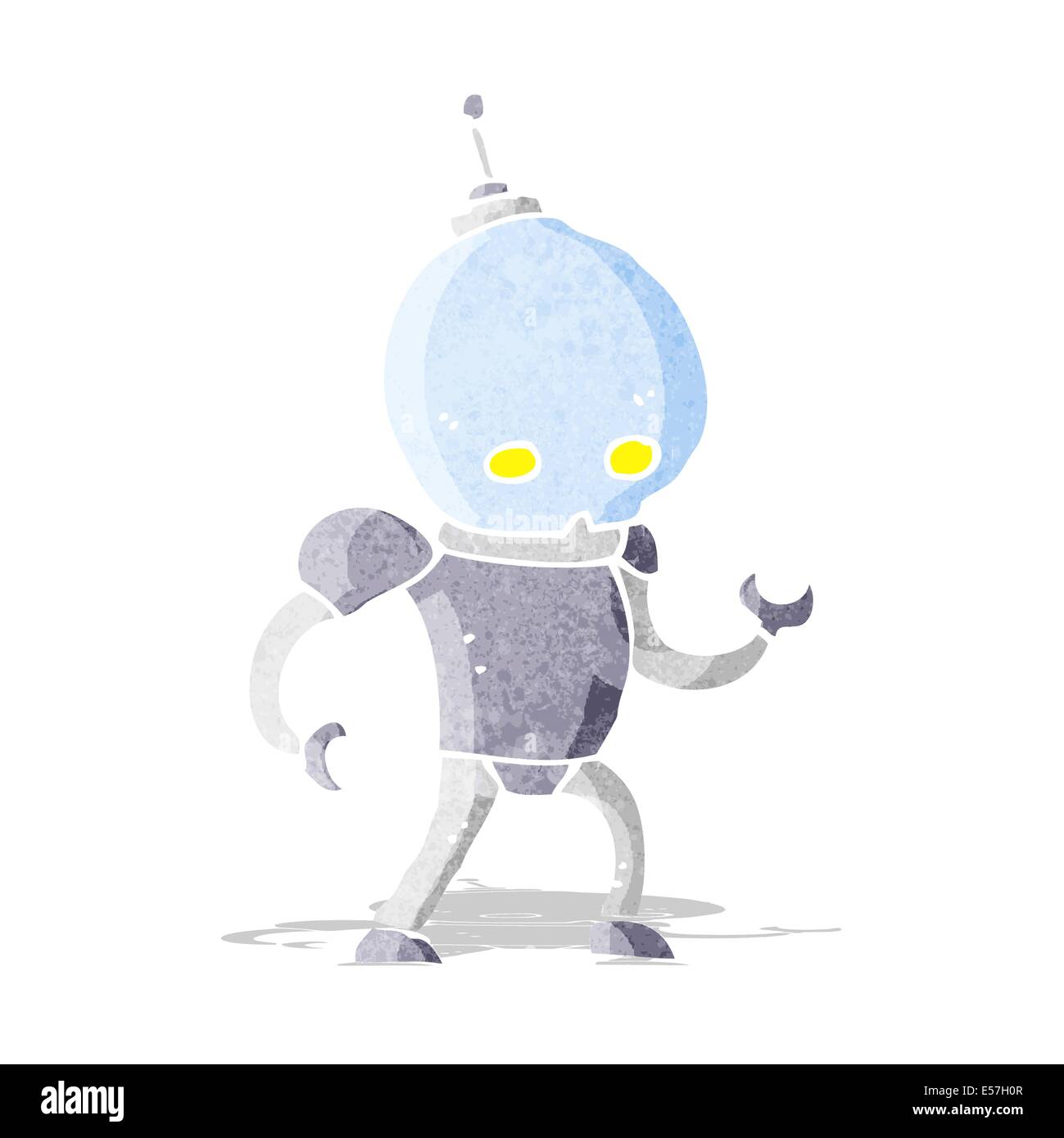 cartoon alien robot Stock Vector Image & Art - Alamy