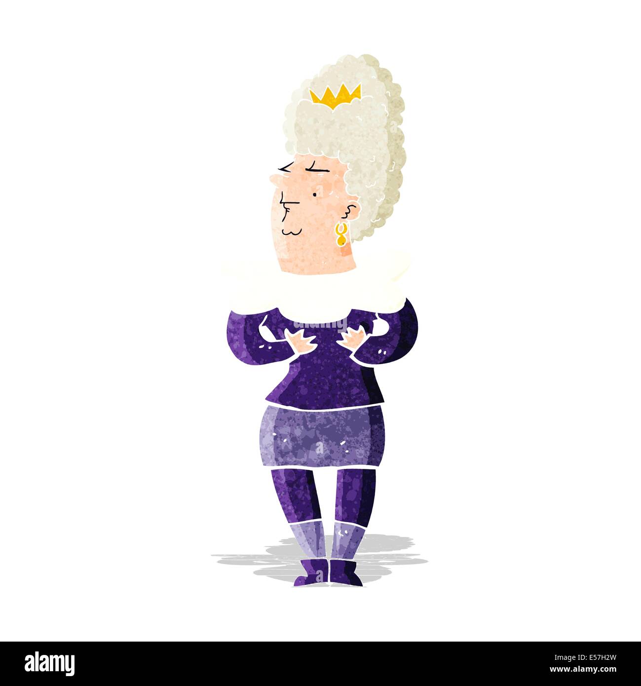 cartoon aristocratic woman Stock Vector Image & Art - Alamy