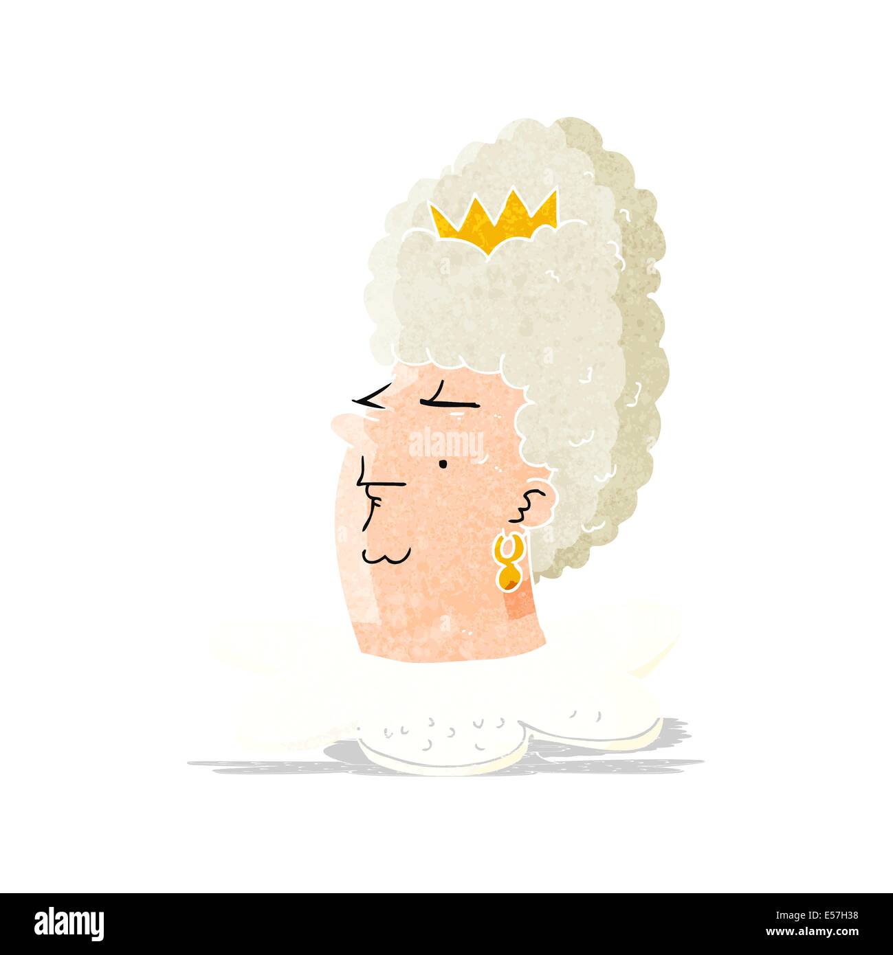 cartoon queen's head Stock Vector Image & Art - Alamy