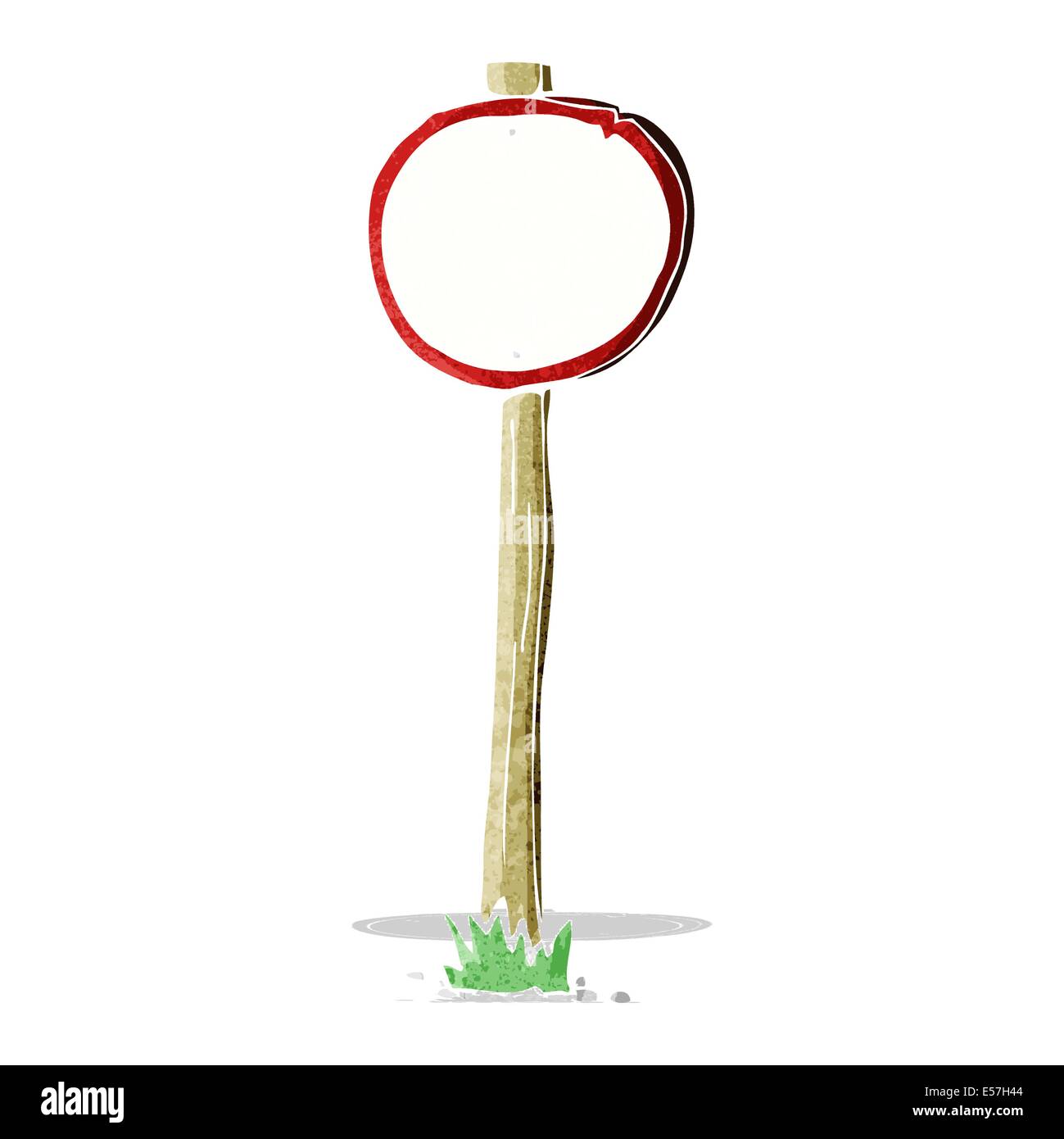 cartoon road sign Stock Vector Image & Art - Alamy