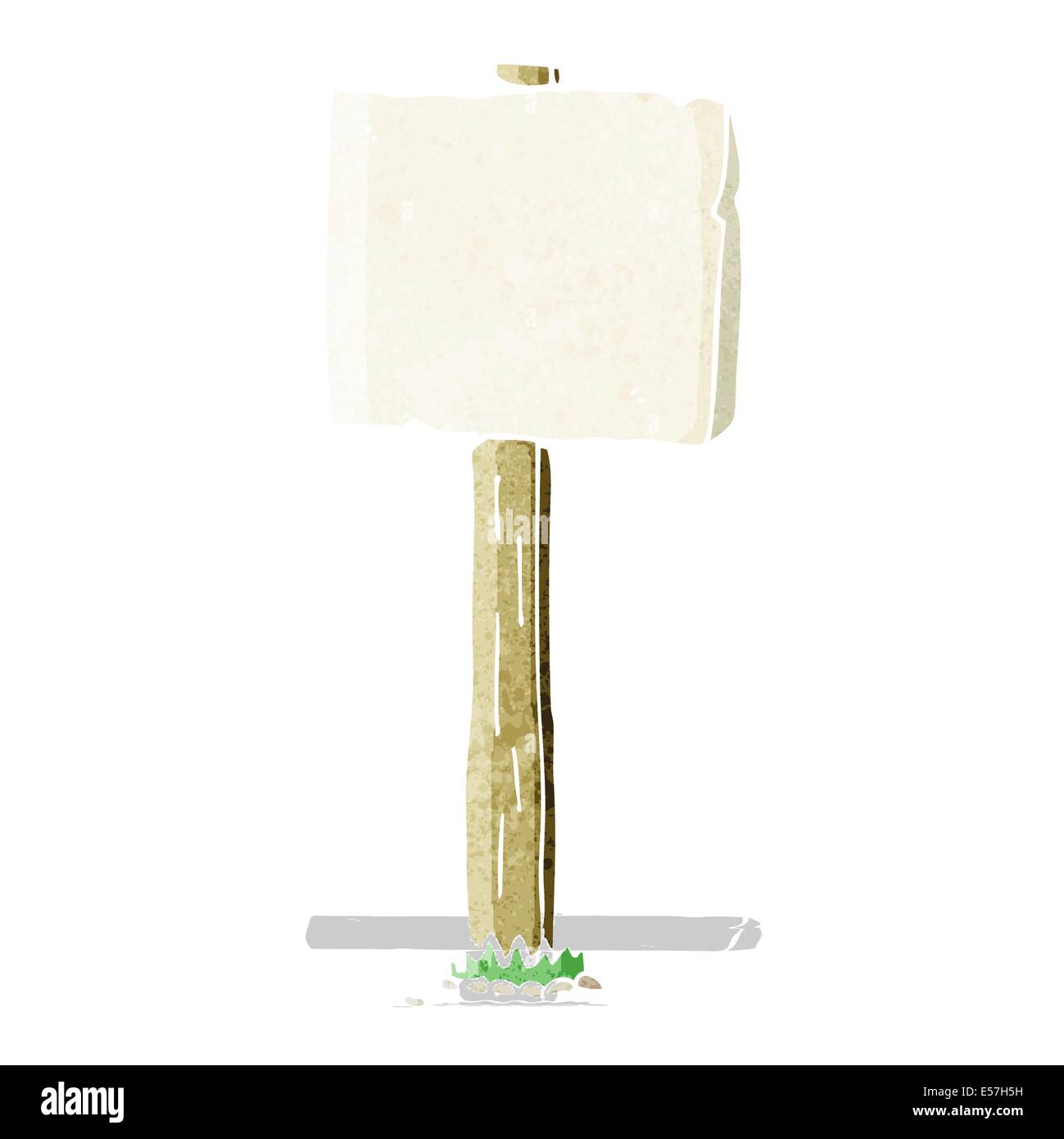 cartoon sign post Stock Vector Image & Art - Alamy