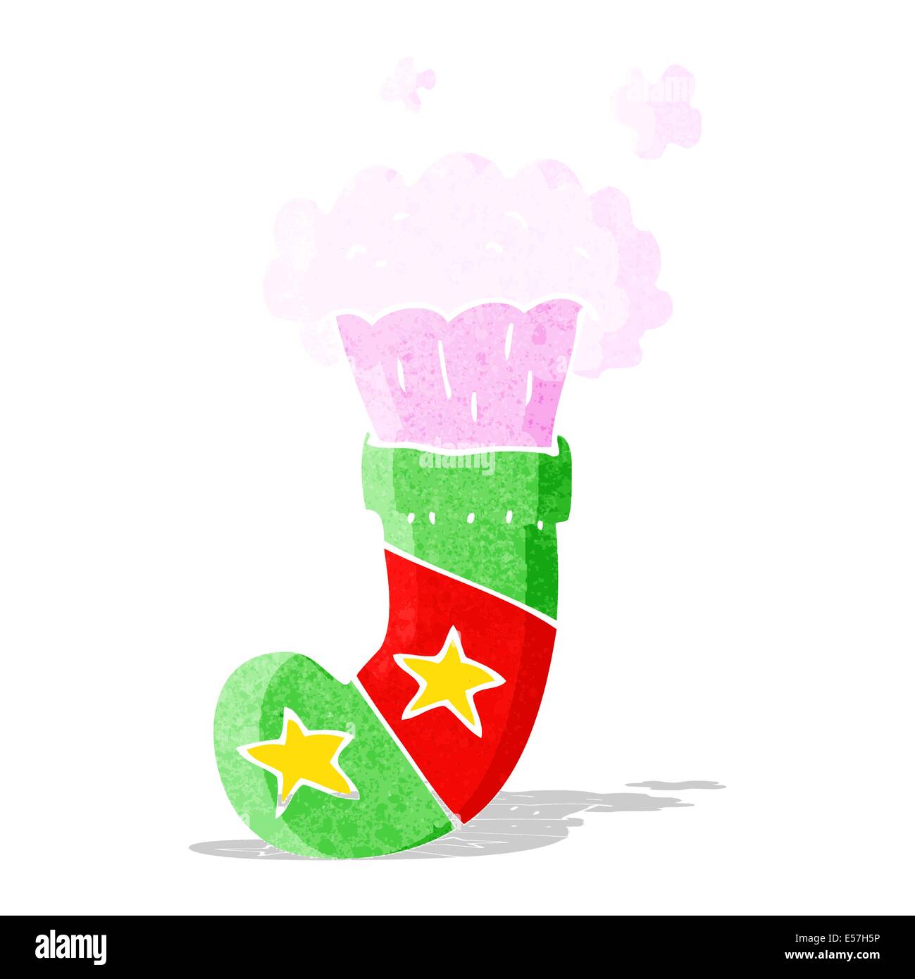 cartoon magic christmas stocking Stock Vector Image & Art - Alamy