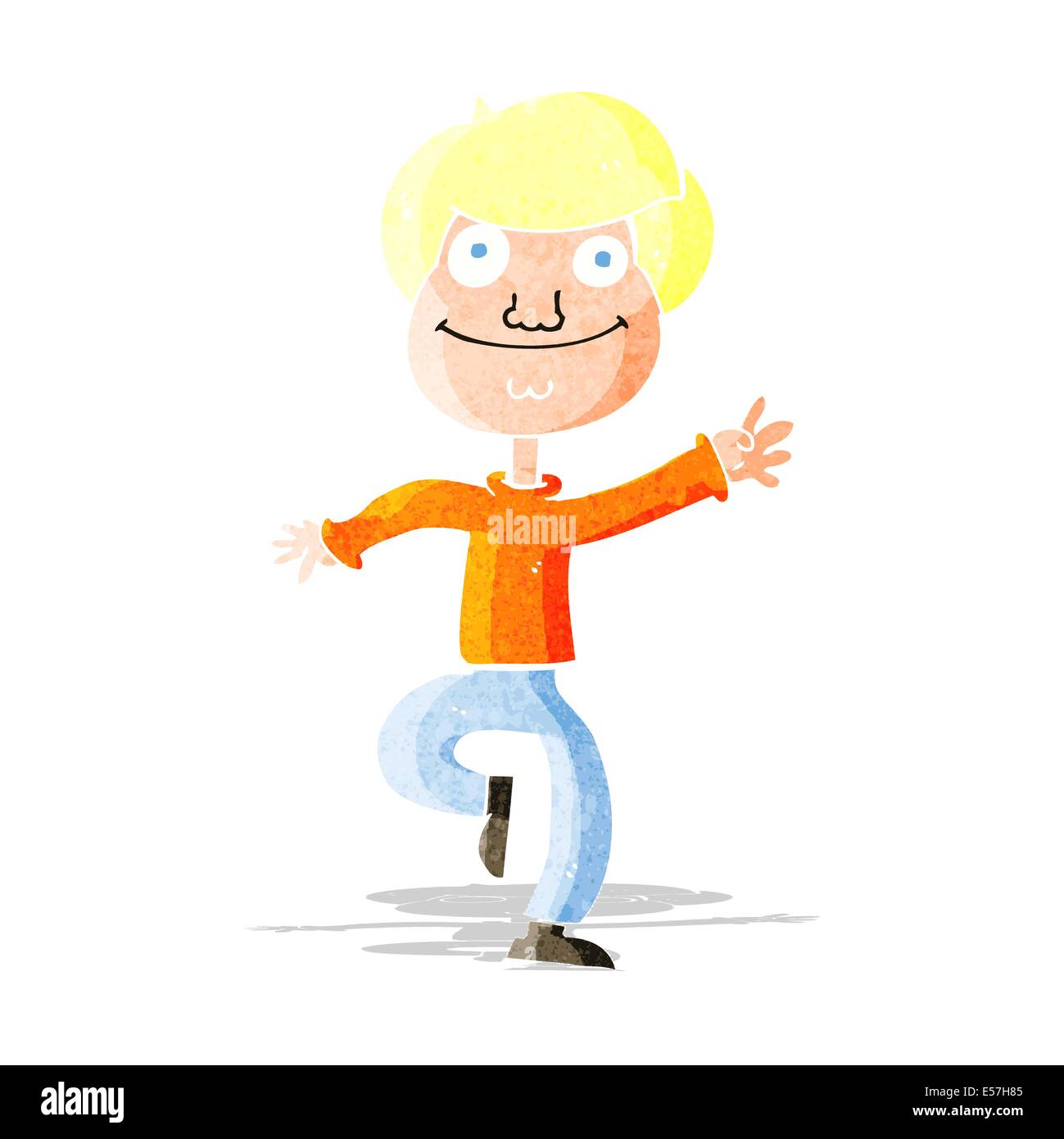 Cartoon Dancing Man Stock Vector Image And Art Alamy