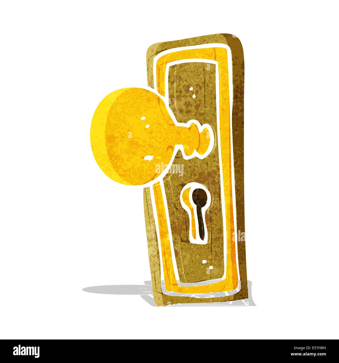 cartoon door knob Stock Vector Image & Art - Alamy