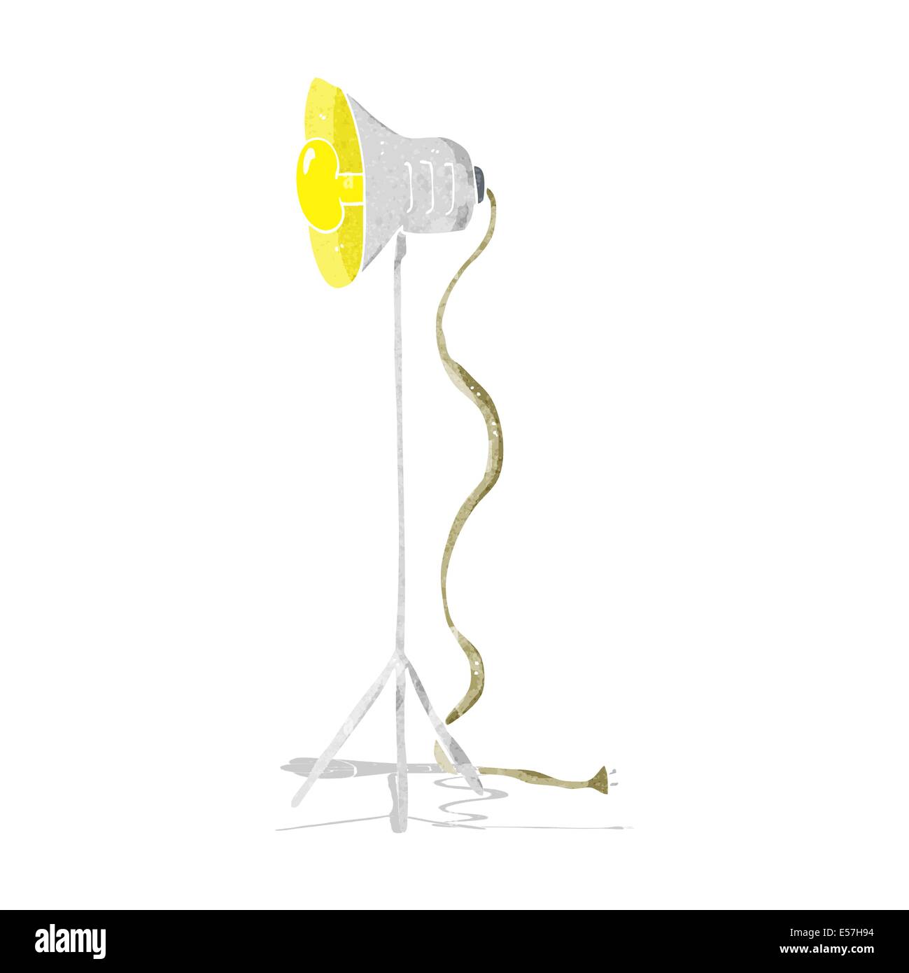 cartoon studio lamp shining Stock Vector Image & Art - Alamy