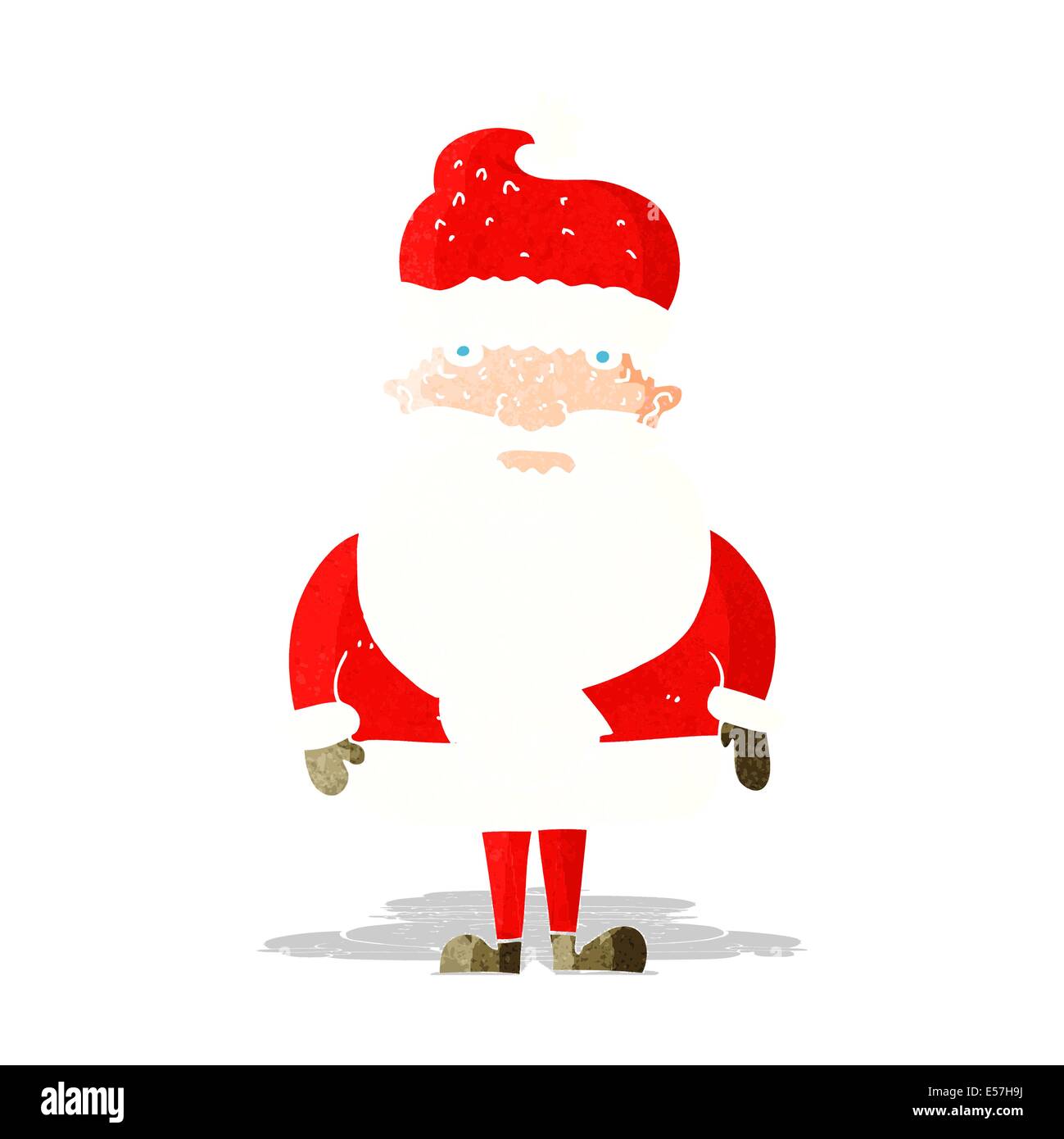 Grumpy santa retro hi-res stock photography and images - Alamy