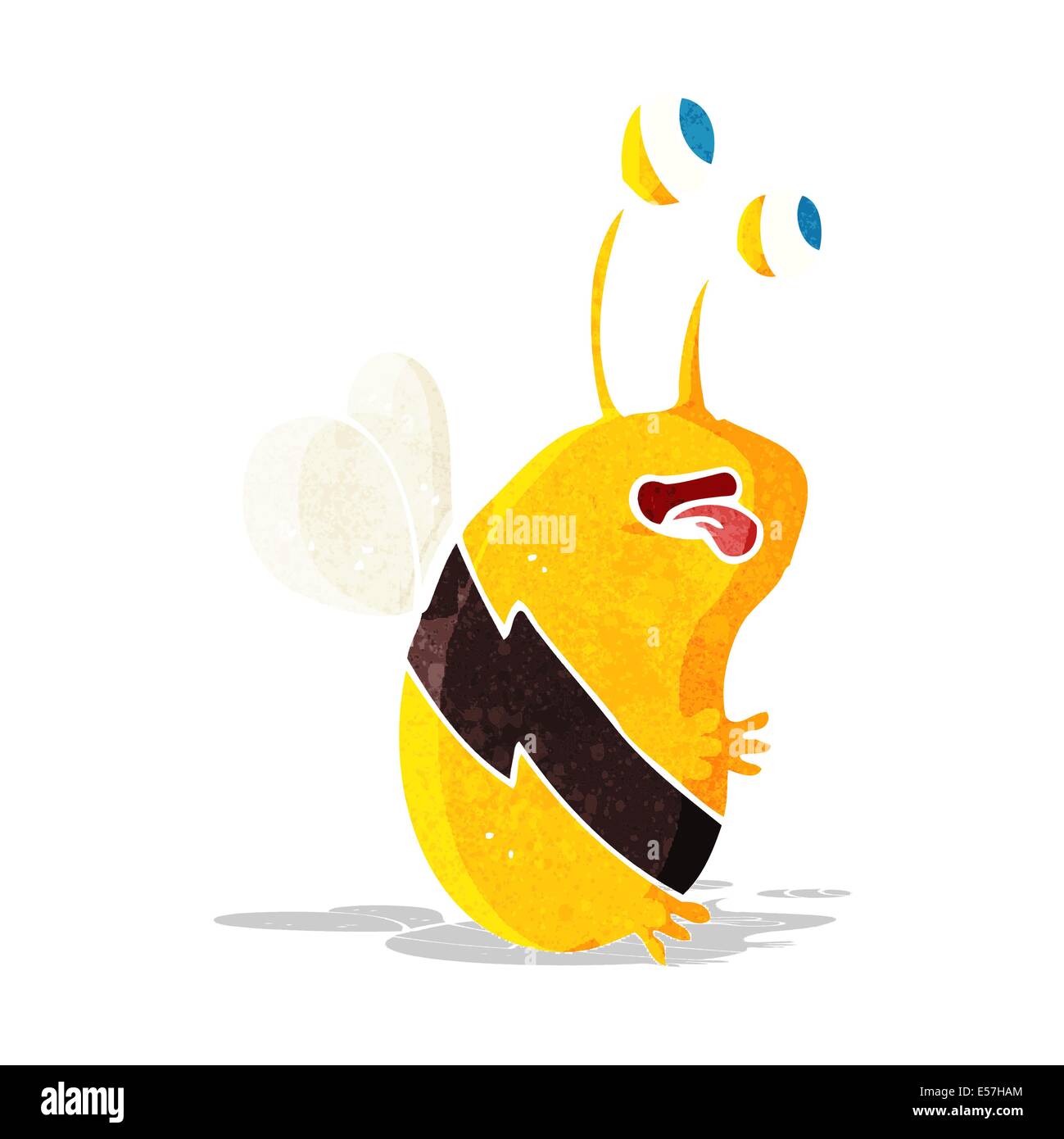 cartoon funny bee Stock Vector Image & Art - Alamy