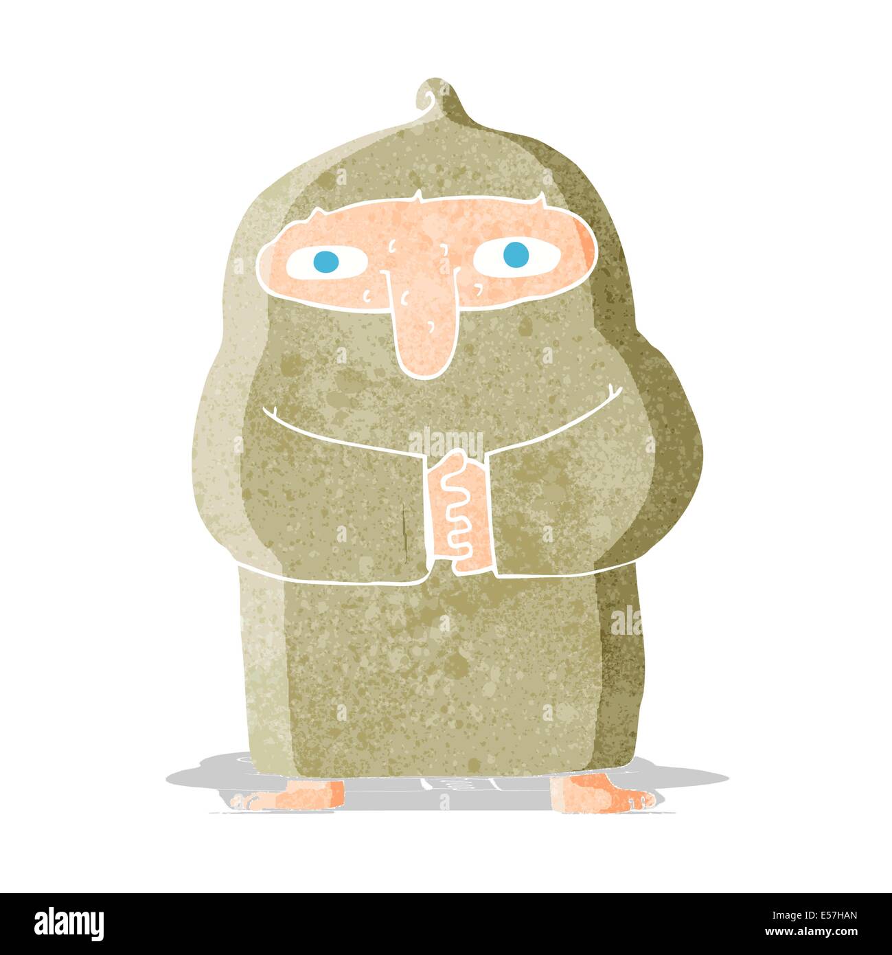 cartoon monk in robe Stock Vector Image & Art - Alamy
