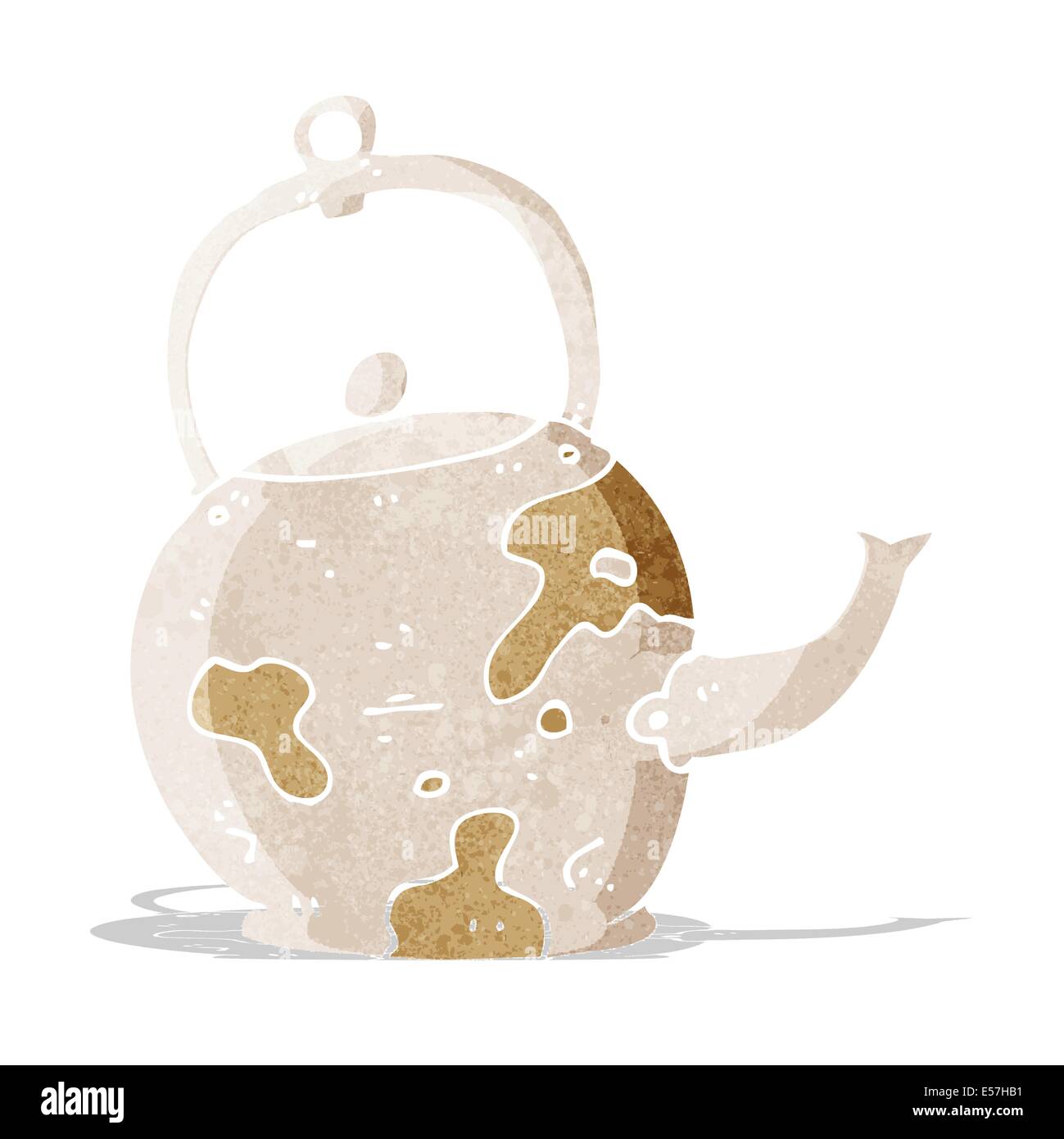 cartoon old tea pot Stock Vector Image & Art - Alamy
