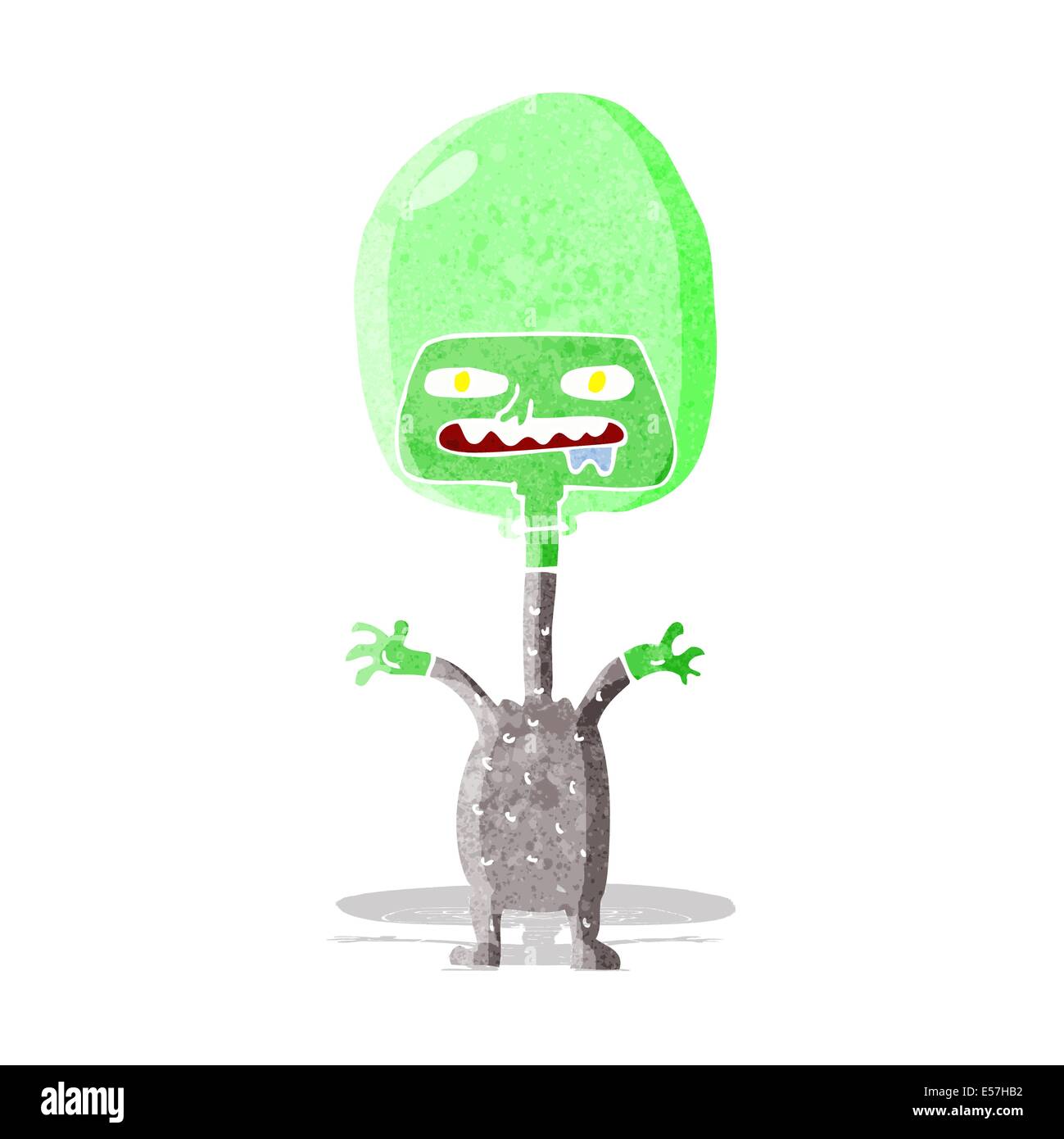 cartoon space alien Stock Vector Image & Art - Alamy