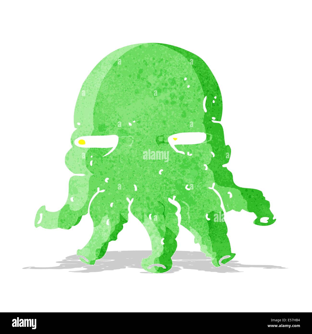 cartoon alien face Stock Vector Image & Art - Alamy