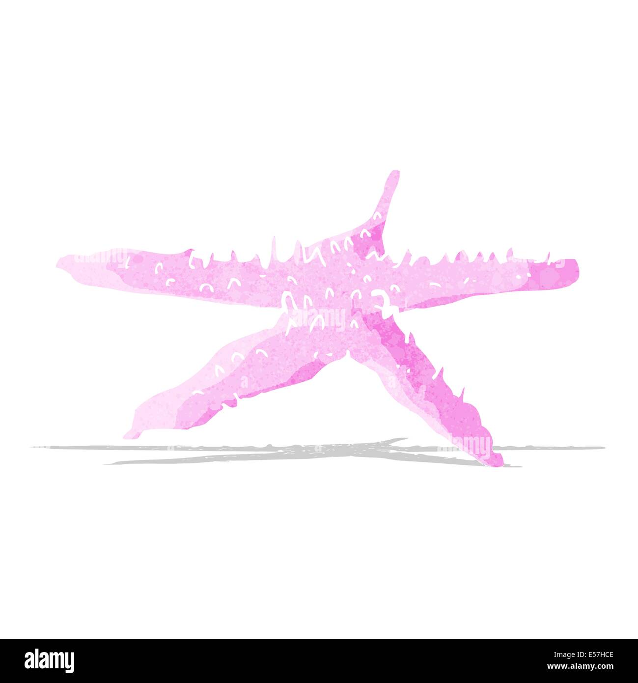 Simple starfish clip art hi-res stock photography and images - Alamy