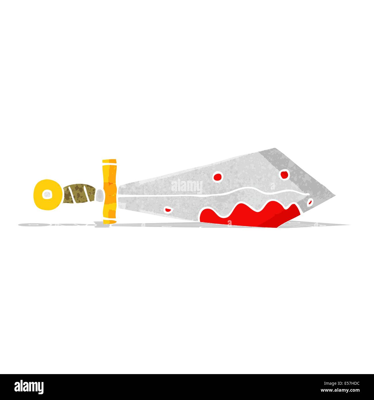 cartoon bloody sword Stock Vector Image & Art - Alamy