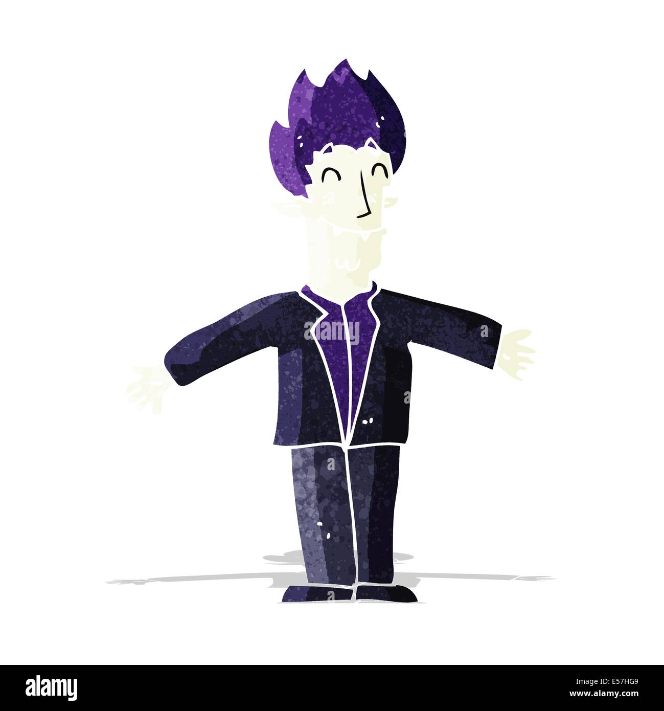 cartoon happy vampire Stock Vector Image & Art - Alamy